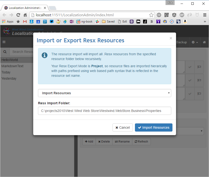 Using Westwind.Globalization to edit loose RESX Files - Rick Strahl's ...